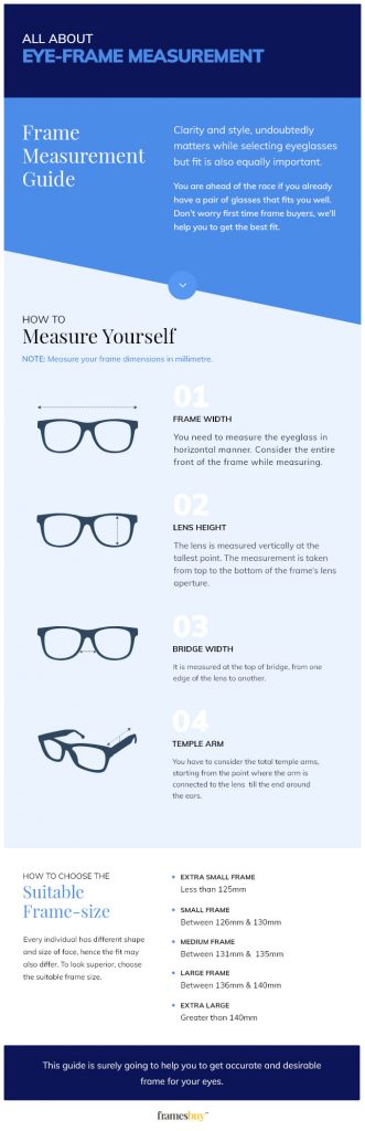 How to Measure Face for Your Eyeglasses Frames?